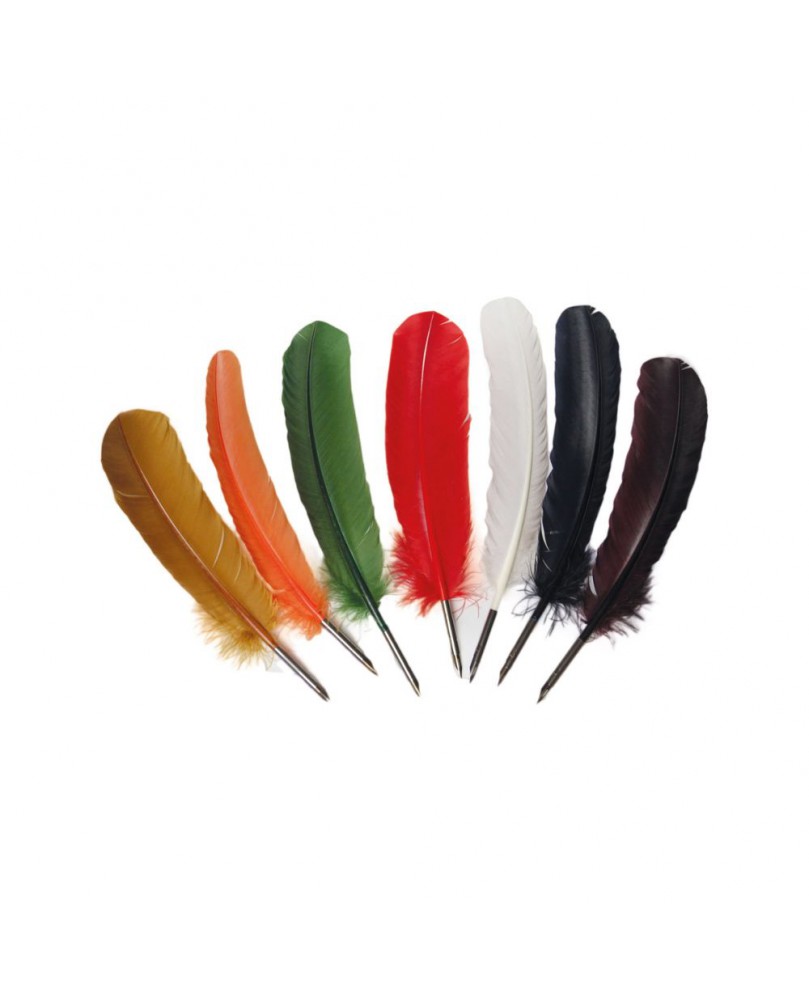 Kaligrafinė plunksna Manuscript Quill Pen, paprasta, įvairių spalvų