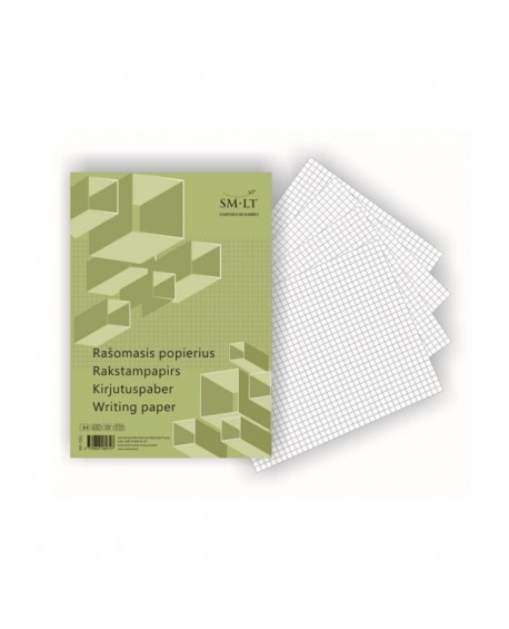 Rašomasis popierius SMLT Art A3, 100 lapų langeliais Dydis A4